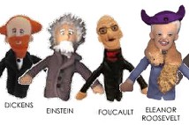 Famous people fingerpuppets - Boing Boing