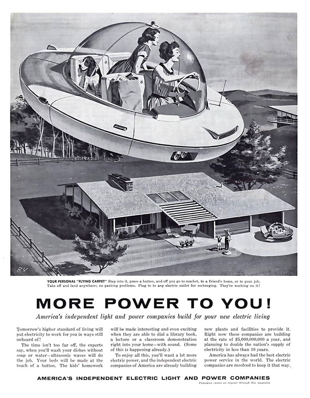 Mother's Day ad: support the energy industry and we'll give you flying ...