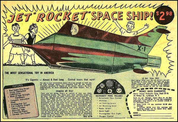 Rocket Ship comic-book ad - Boing Boing