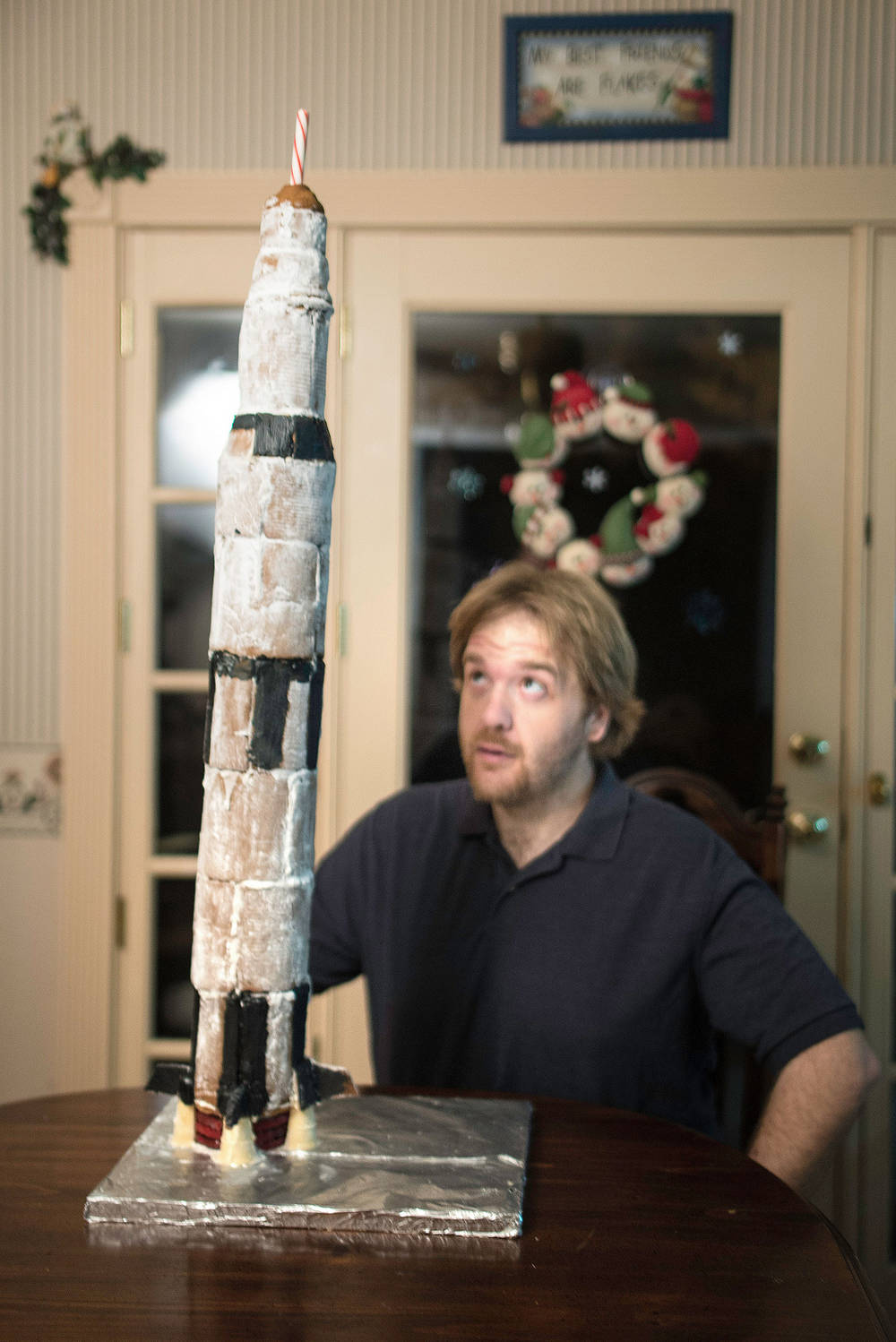 Gingerbread Saturn V rocket - Boing Boing