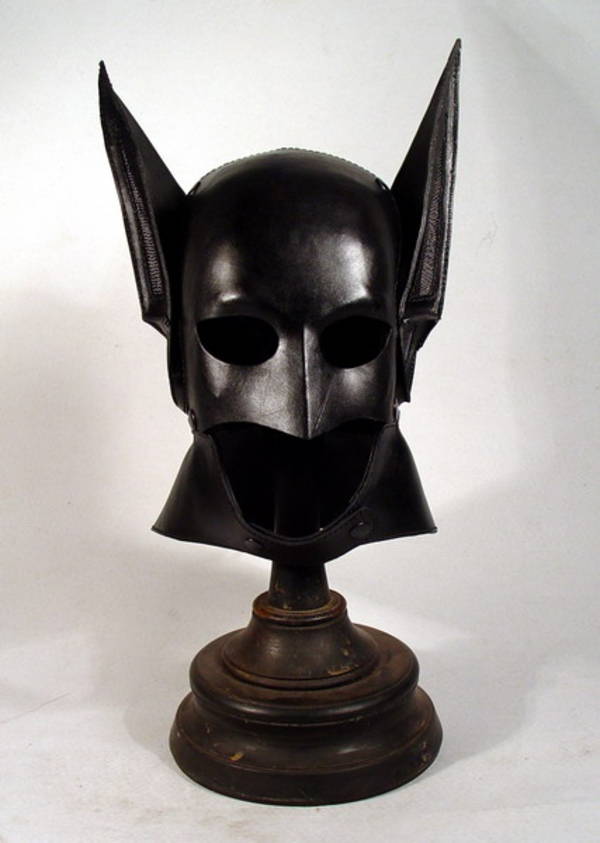 Leather "Batman" mask - Boing Boing