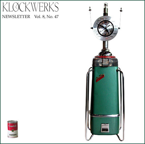 Sweet vacuum-cleaner assemblage sculpture clock - Boing Boing