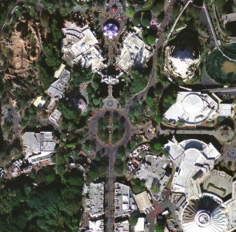 Disneyland high-rez aerial photo - Boing Boing
