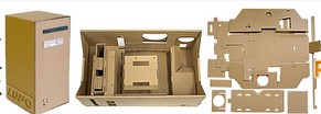 PC case made from cardboard - Boing Boing