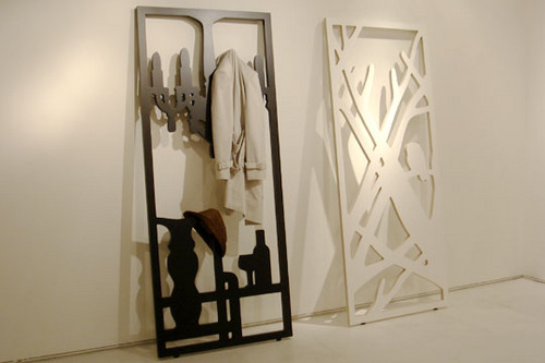 Frame Hanger: a piece of art you hang coats on - Boing Boing