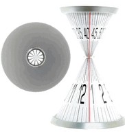 Hourglass-shaped desk-clock - lovely - Boing Boing