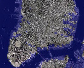 Interactive maps show your city's floodline when the sea rises - Boing ...