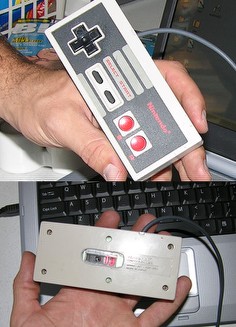 HOWTO convert an NES controller to an optical mouse - Boing Boing