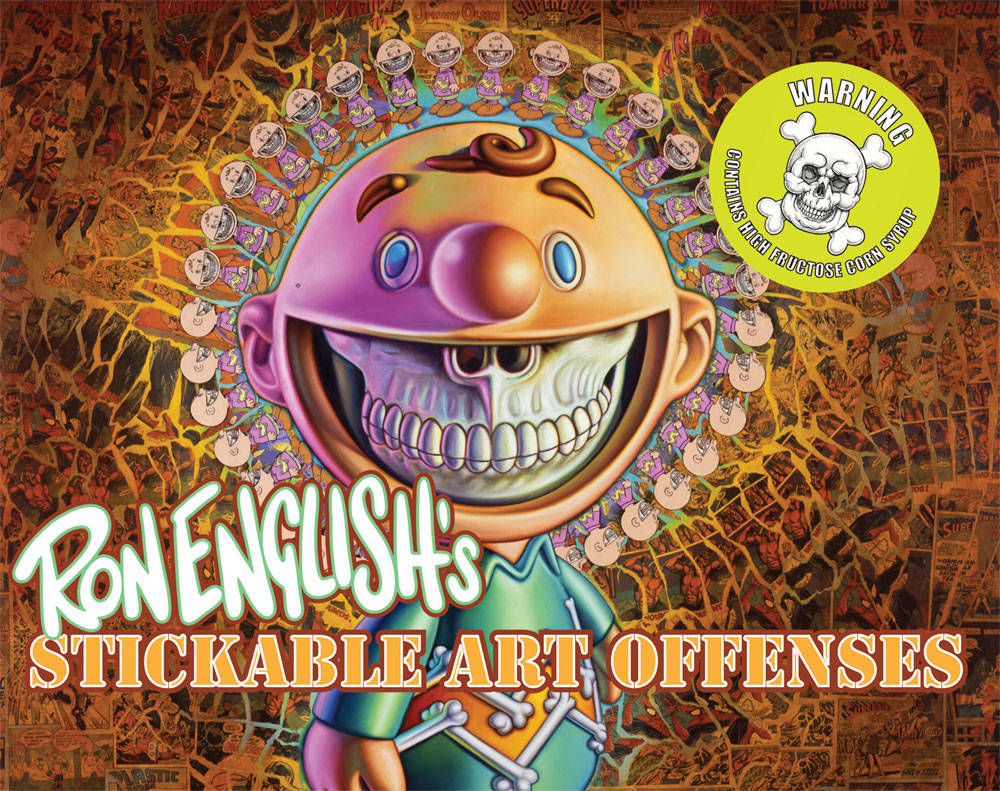 Ron English's Stickable Art Offenses: Wacky Packages meets AdBusters ...
