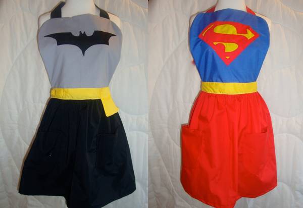 Superhero aprons to order - Boing Boing