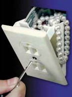 Wall-safe disguised as electrical outlet - Boing Boing